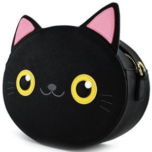 Loungefly | Bags | Loungefly Black Cat Face Crossbody Bag | Poshmark